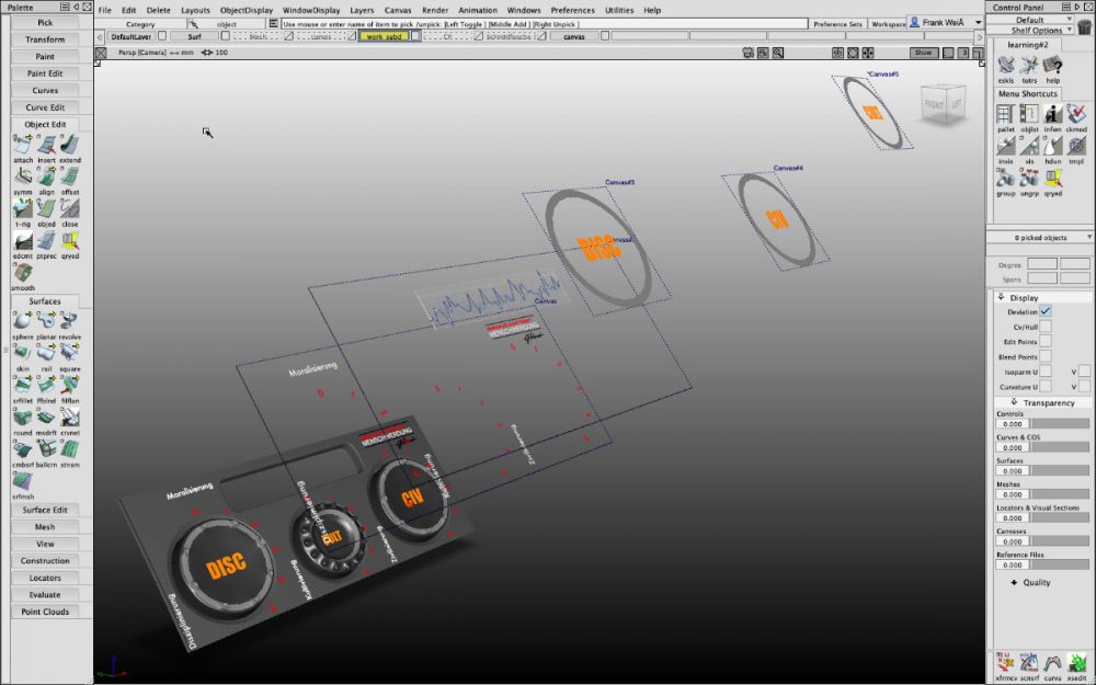 CAD 4 Autodesk Alias Autostudio- Level 2/Intro to SubD-Modeling - Produktdesign